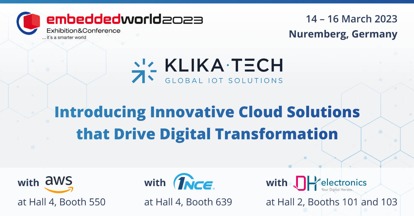 Aws Iot Innovative Cloud Solutions Embedded World 2023 News Klika Tech